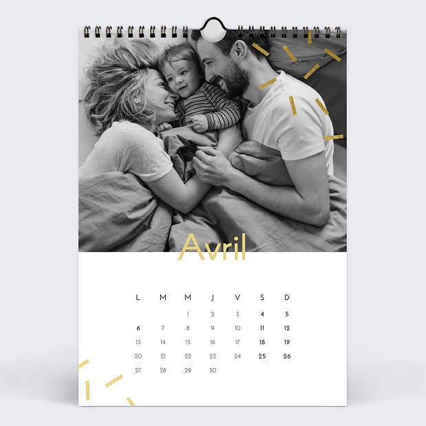 Calendrier Graphique Chic (13 Photos) - Popcarte