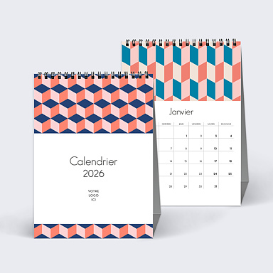 Calendriers Professionnels Graphique - Popcarte