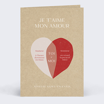 Carte d’Amour - Popcarte