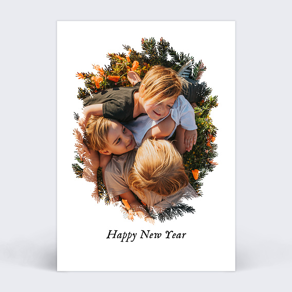 Carte de Voeux Personnalisable 2022 - Popcarte