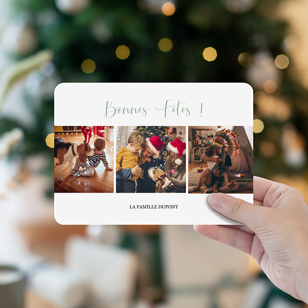 Carte de Noël Cinematic III - Popcarte