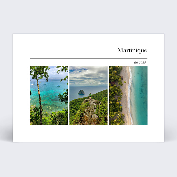 Carte Postale Triptyque Éditorial - Popcarte