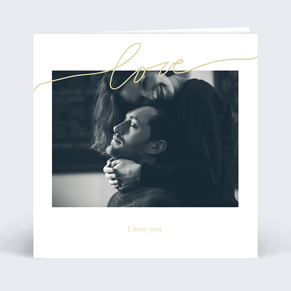 Carte d'Amour Love - Popcarte