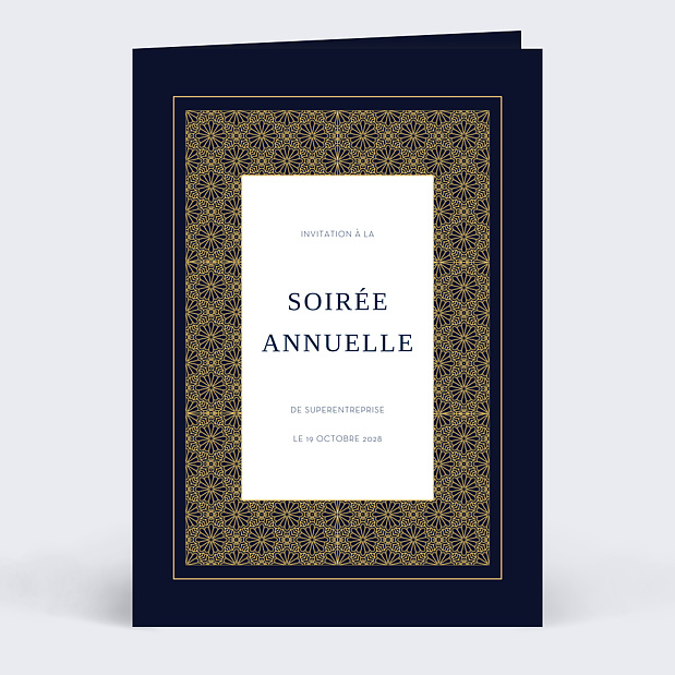 Invitation Professionnelle Rosace - Popcarte