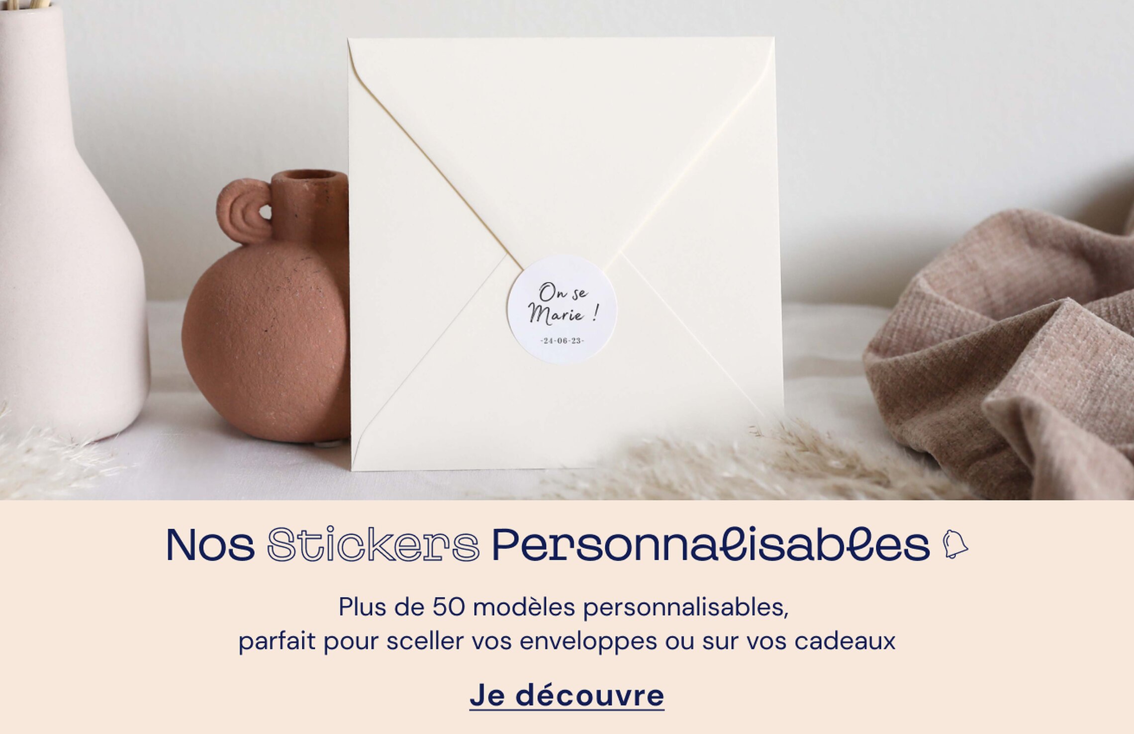 Faire part mariage personnalisé - Échantillon gratuit