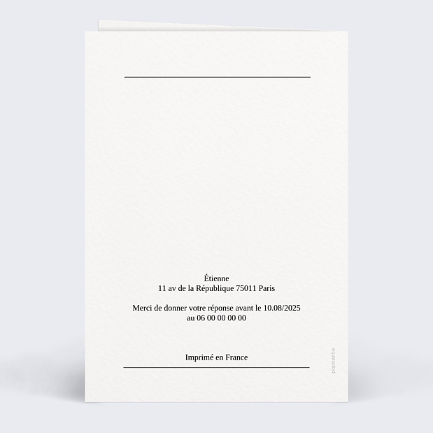 Invitation Anniversaire Adulte Édition spéciale - Popcarte