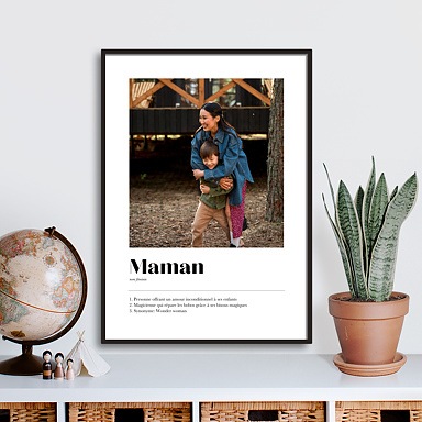 Fête des Mères Définition Maman - Popcarte