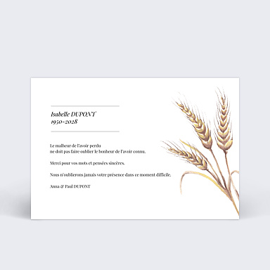 Exemples de textes de condoléances courts