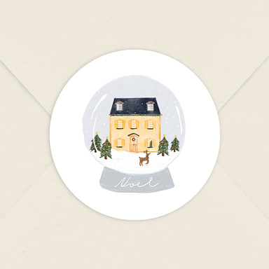 Stickers et autocollants de Noël - Popcarte