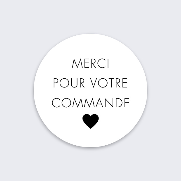 Sticker Professionnel Commande - Popcarte