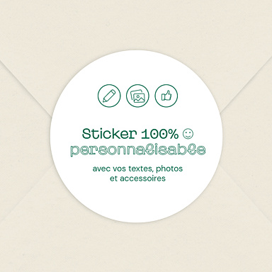 Sticker Professionnel Logo 100% Personnalisable - Popcarte